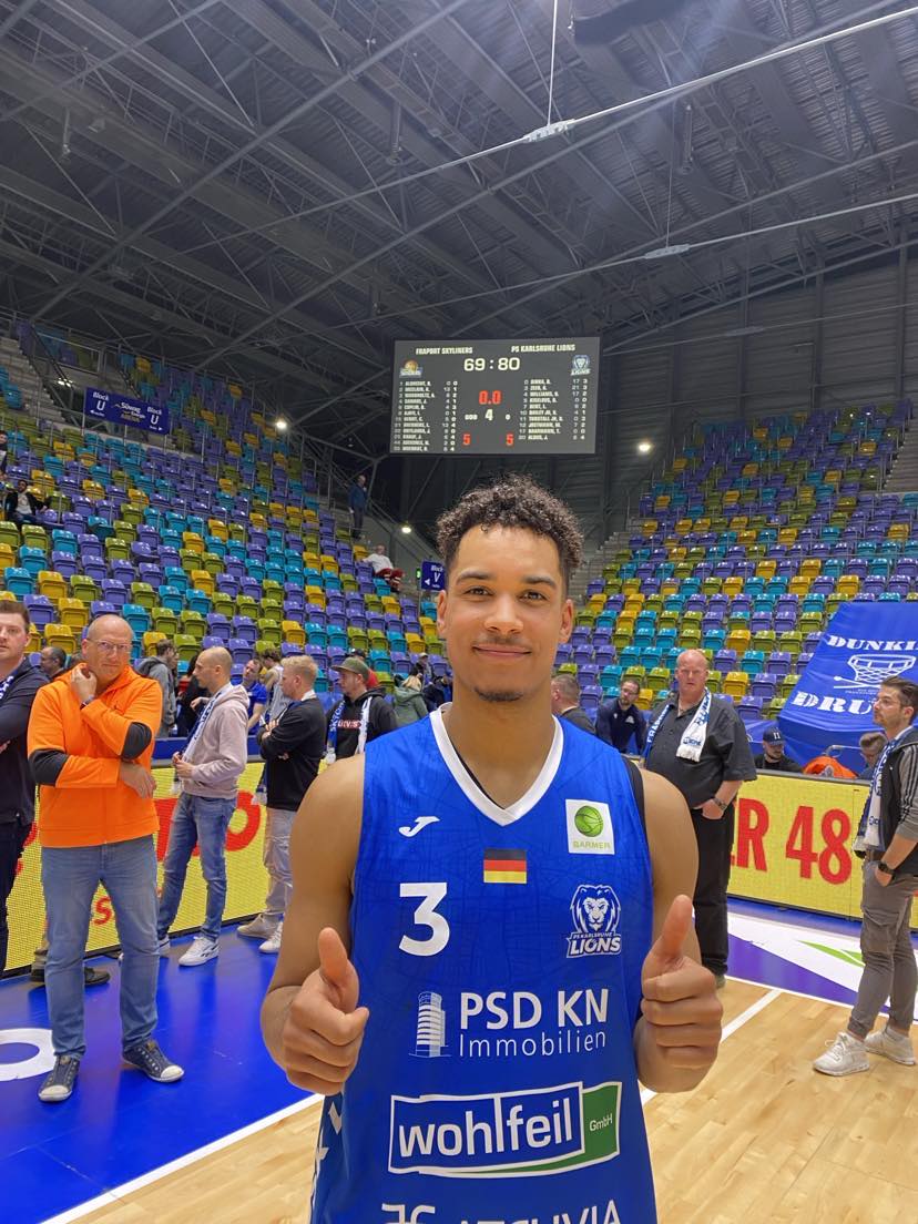 Garai Zeeb Is Cold As Ice Leading PS Karlsruhe Past His Ex Team Fraport ...